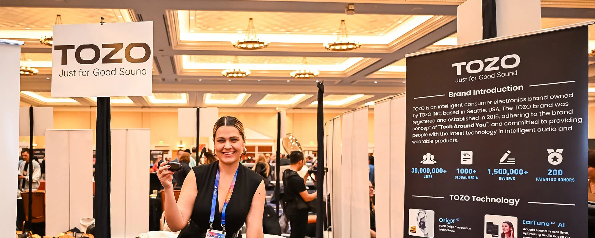 TOZO Named as CES Innovation Awards® 2025 Honoree