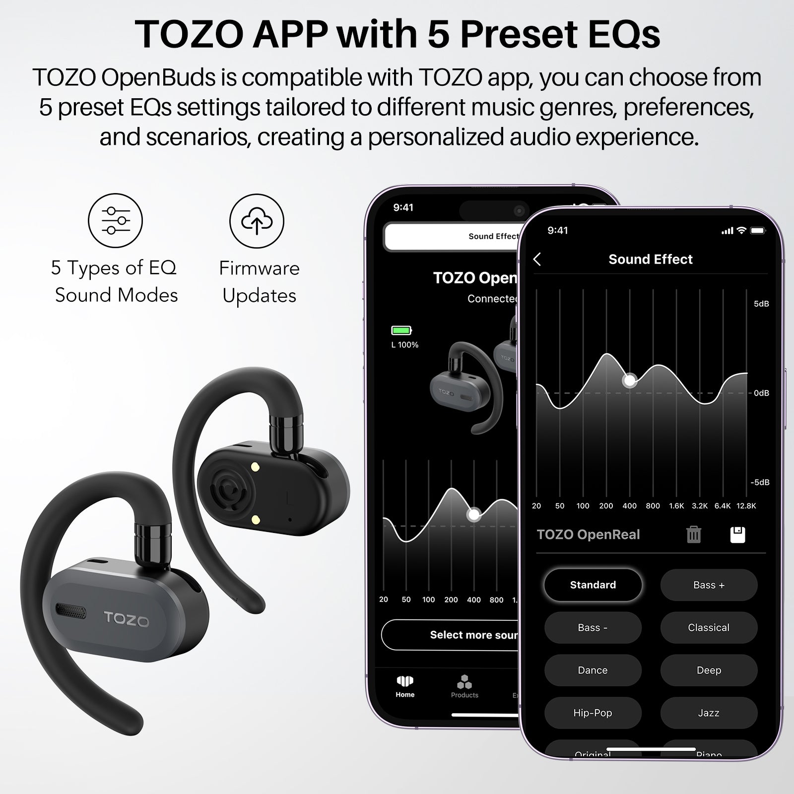 TOZO Open Buds